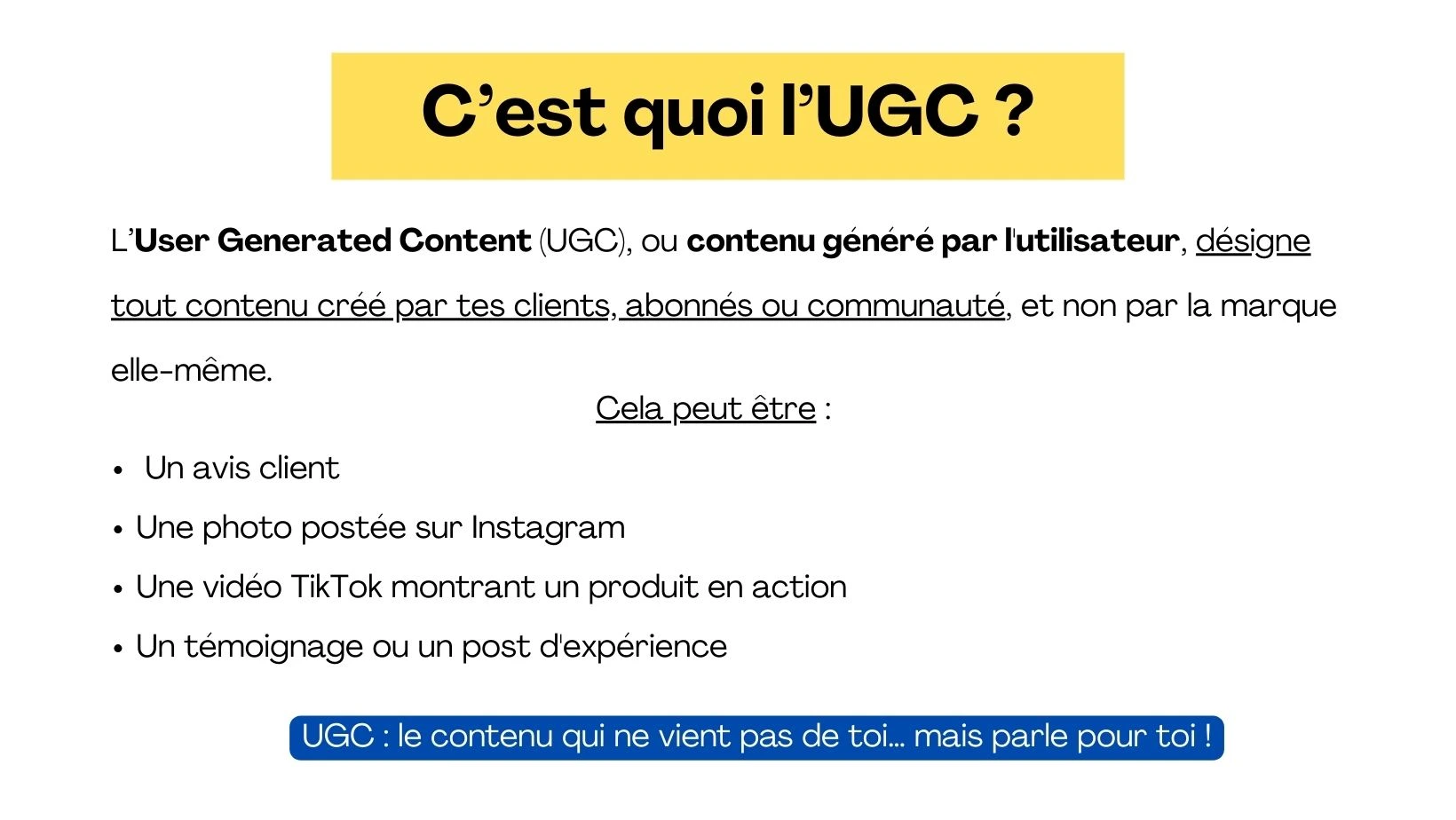 Contenu Généré par l'Utilisateur (UGC) : Définition et Exemples